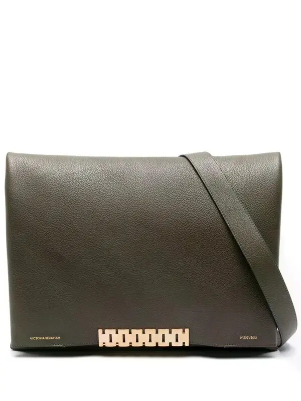 Victoria Beckham Jumbo Chain Leather Pouch