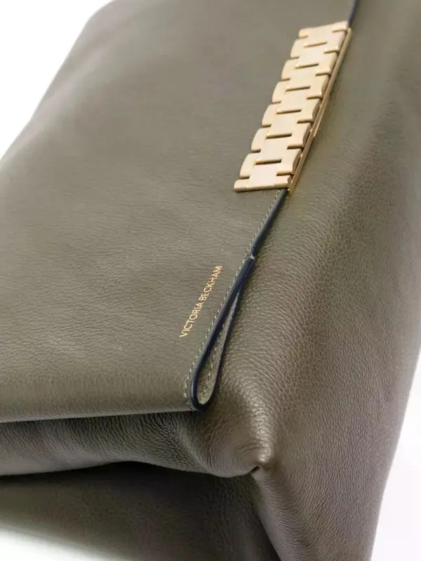 Victoria Beckham Jumbo Chain Leather Pouch