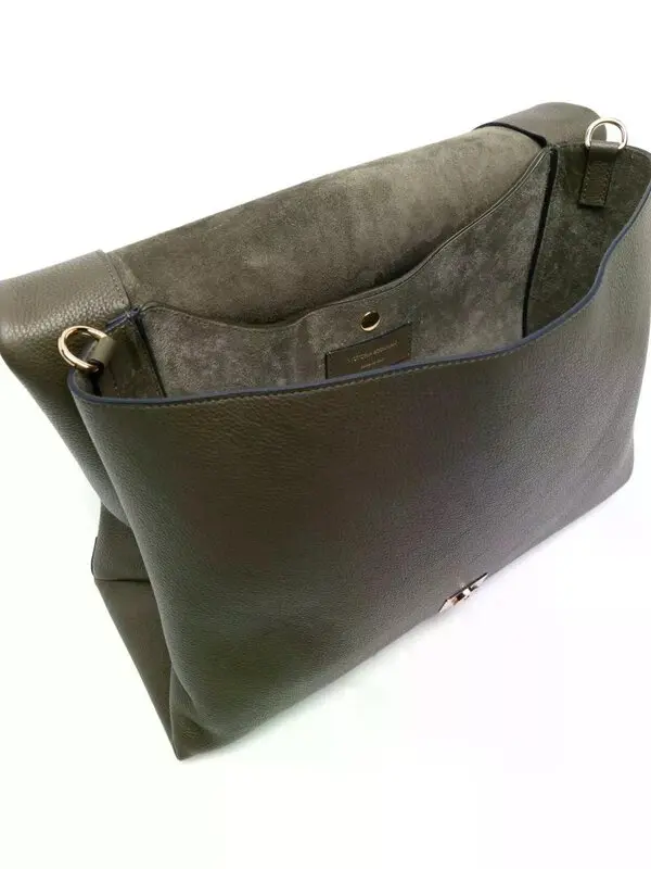 Victoria Beckham Jumbo Chain Leather Pouch