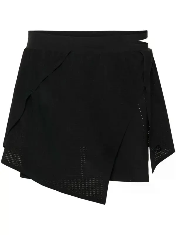 Y3 Logo-printed Mesh Skort