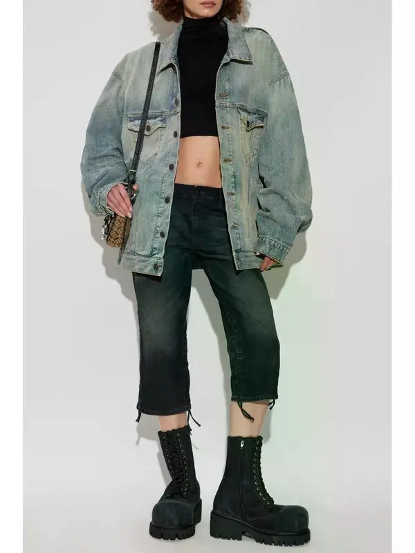 Balenciaga Denim Shorts