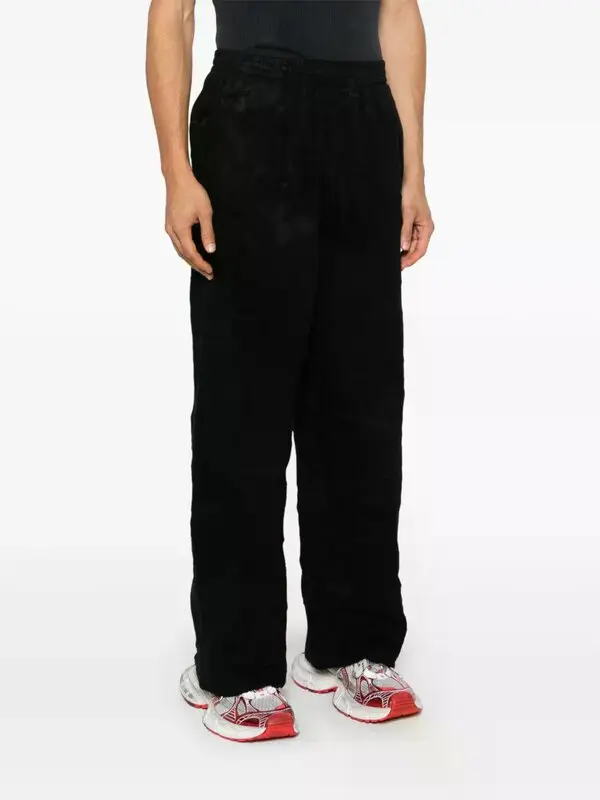 Balenciaga Crinkled-effect Track Pants