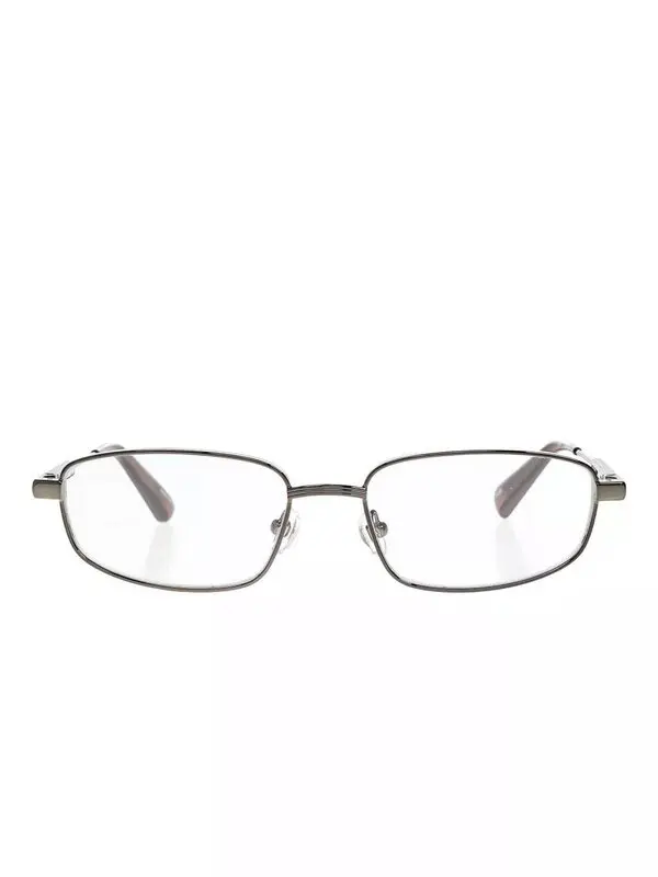 Jacquemus Rectangle-frame Glasses - Silver