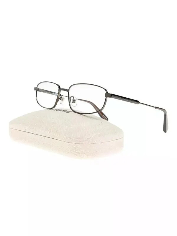 Jacquemus Rectangle-frame Glasses - Silver