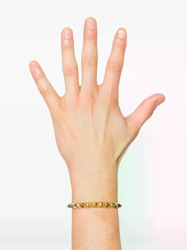 Eddie Borgo 12kt Vermeil Pyramid Bracelet
