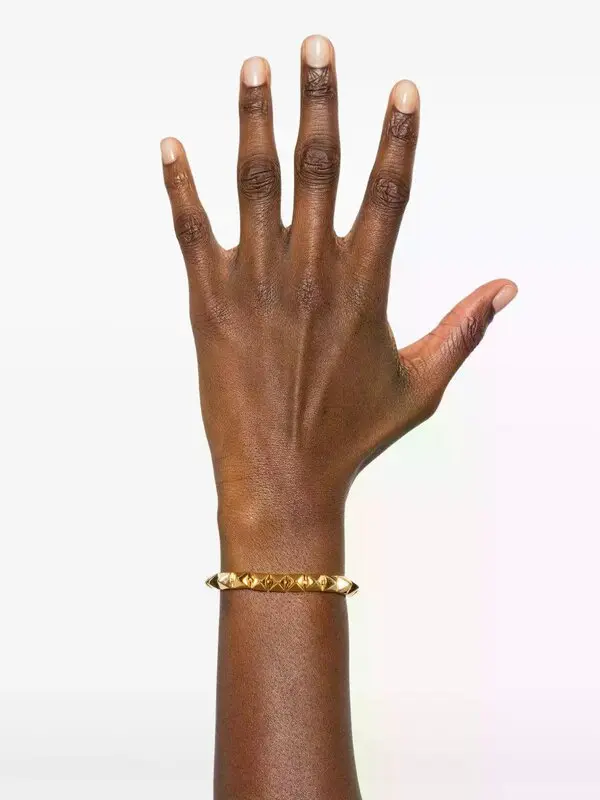 Eddie Borgo 12kt Vermeil Pyramid Bracelet
