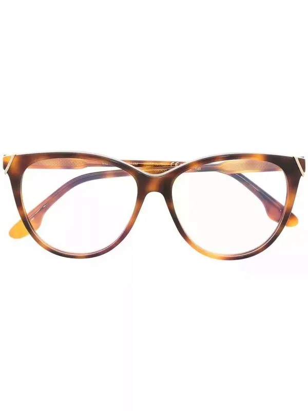 Victoria Beckham Cat-eye Tortoiseshell-effect Acetate Eyeglasses - Brown