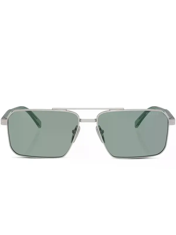 Prada Pilot Frame Sunglasses - Silver
