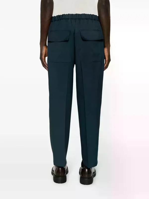 JIL SANDER Elasticated-waist Tapered Trousers
