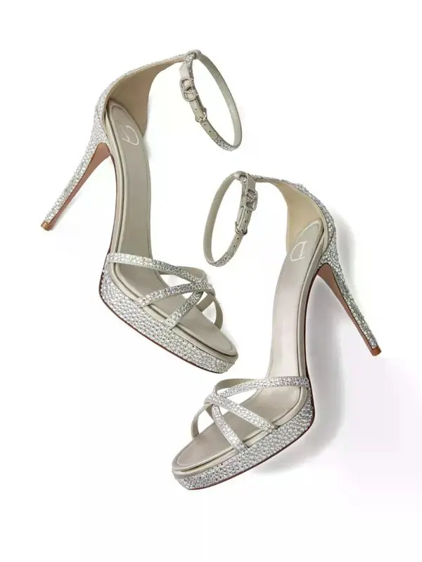 Valentino Garavani Embellished Platform Sandals