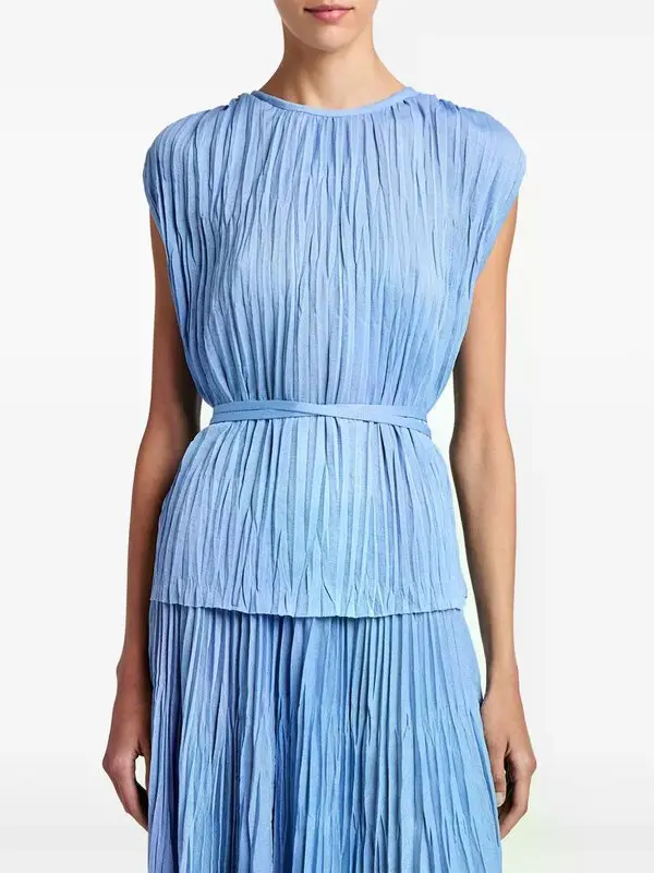 Proenza Schouler White Label Lyra Blouse - Blue