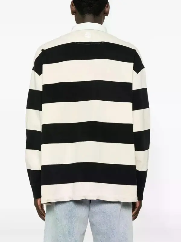 Alexander McQueen Striped Polo Shirt