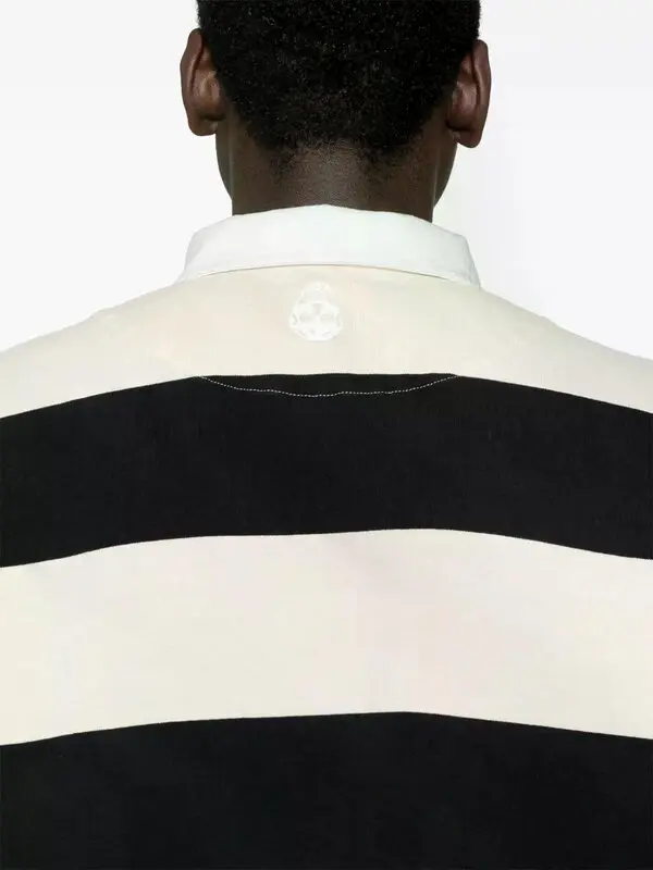 Alexander McQueen Striped Polo Shirt