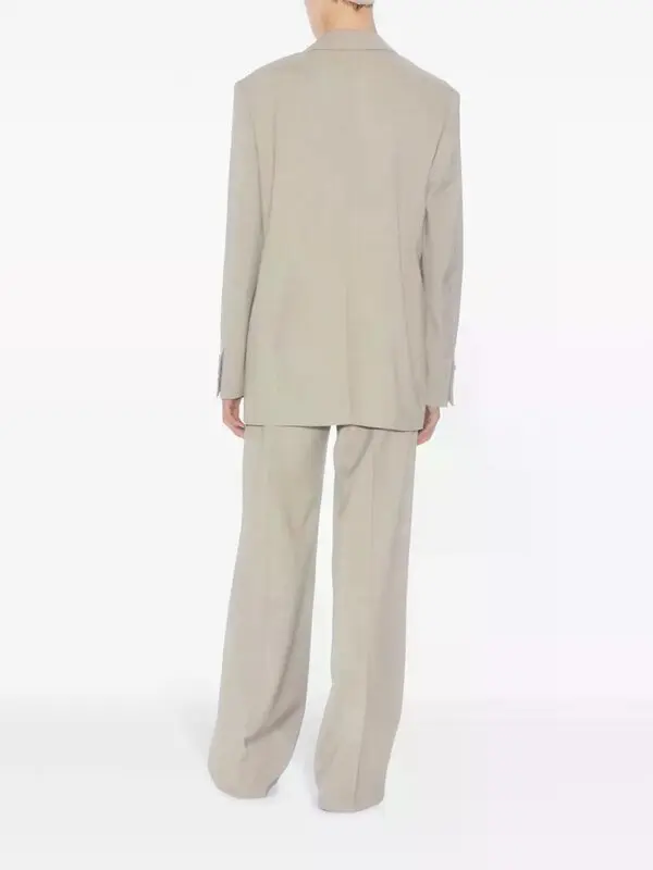 Filippa K Single-breasted Mélange Blazer - Neutrals