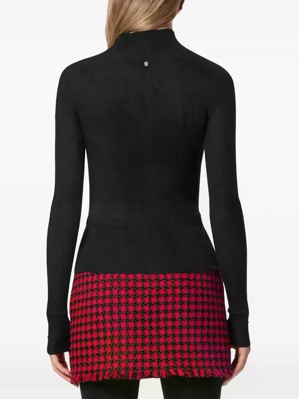 Versace Wool Ribbed-knit Top
