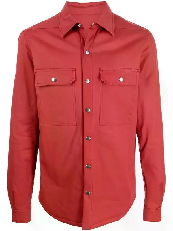 Rick Owens Long-sleeved Shirt Jacket