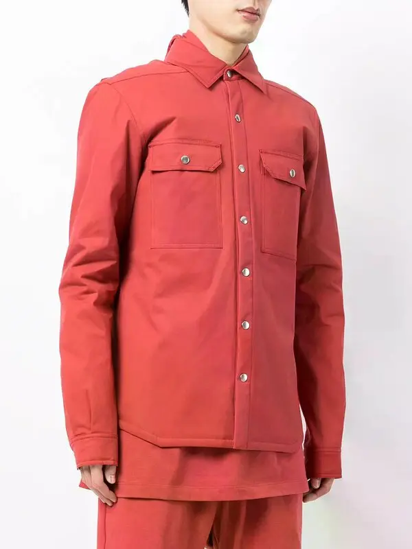 Rick Owens Long-sleeved Shirt Jacket