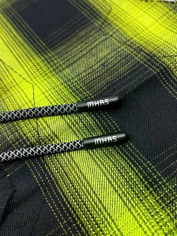 MOSTLY HEARD RARELY SEEN Cut-up Plaid Checkered Cotton Shorts