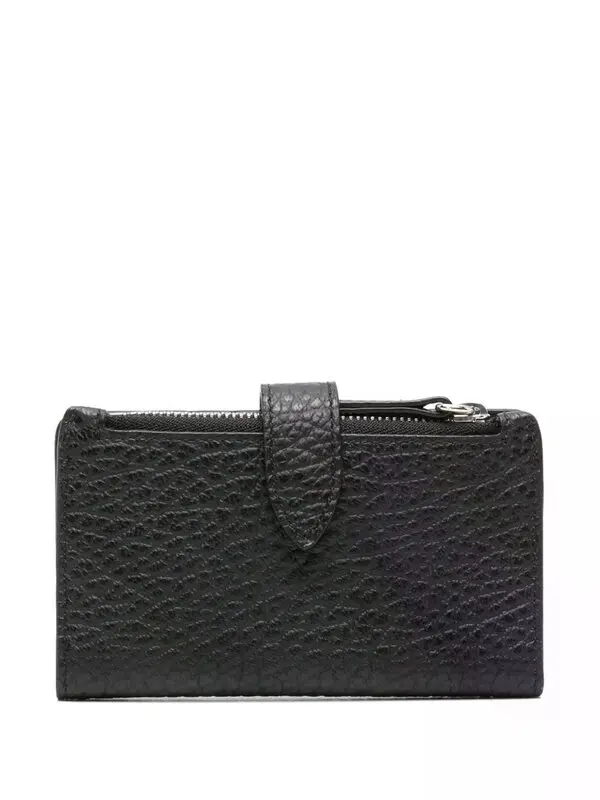 MAISON MARGIELA Bi-fold Leather Wallet - Black
