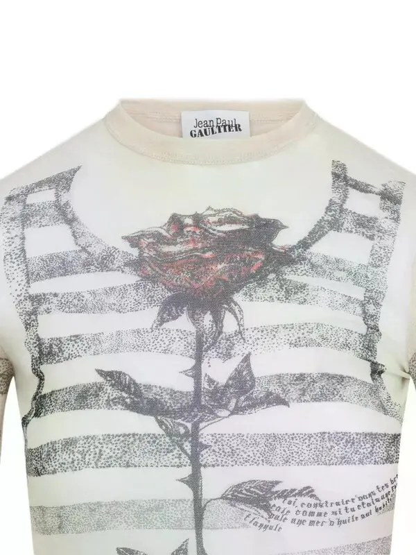 JEAN PAUL GAULTIER Printed T-shirt - White