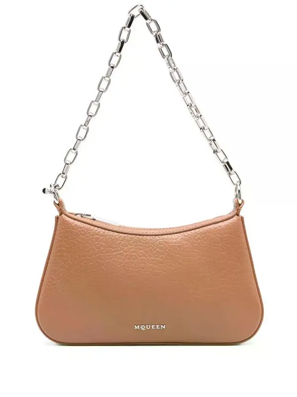 Alexander McQueen T-bar Mini Shoulder Bag - Brown