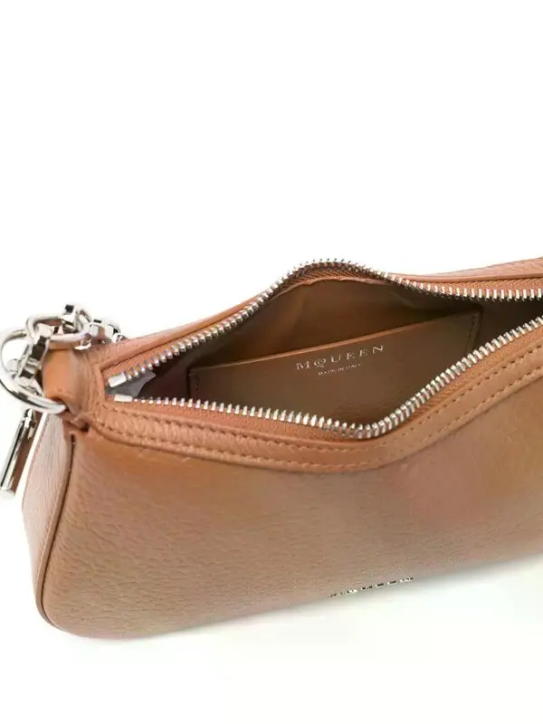 Alexander McQueen T-bar Mini Shoulder Bag - Brown