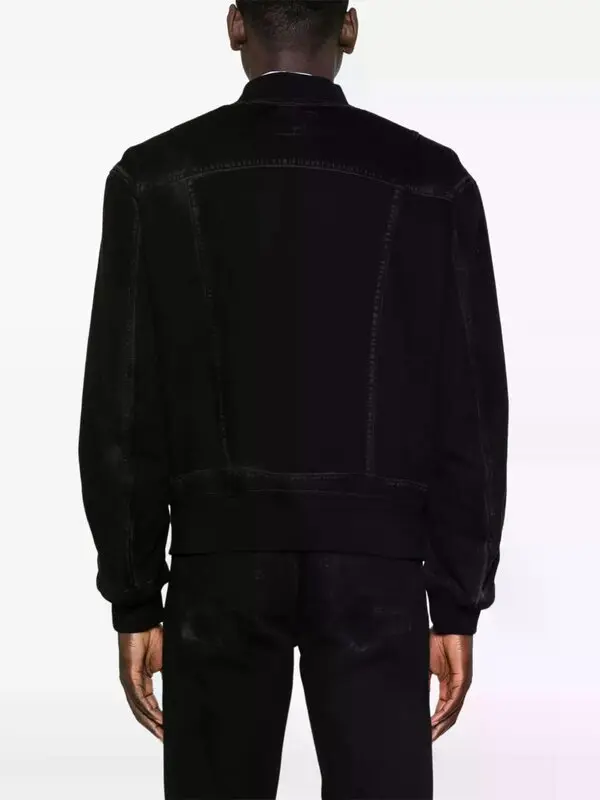 Alexander McQueen Denim Bomber Jacket