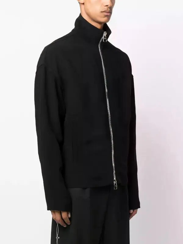 Alexander McQueen High-neck Zip-up Jacket