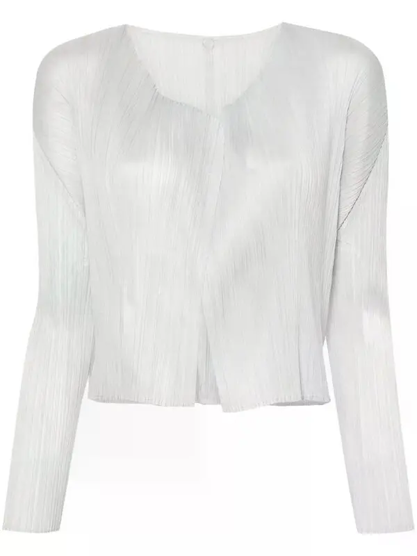 Issey Miyake Plissé Jacket - Grey