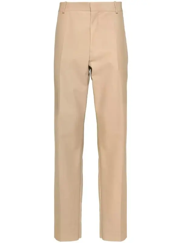 Alexander McQueen Mid-rise Twill-weave Tailored Trousers