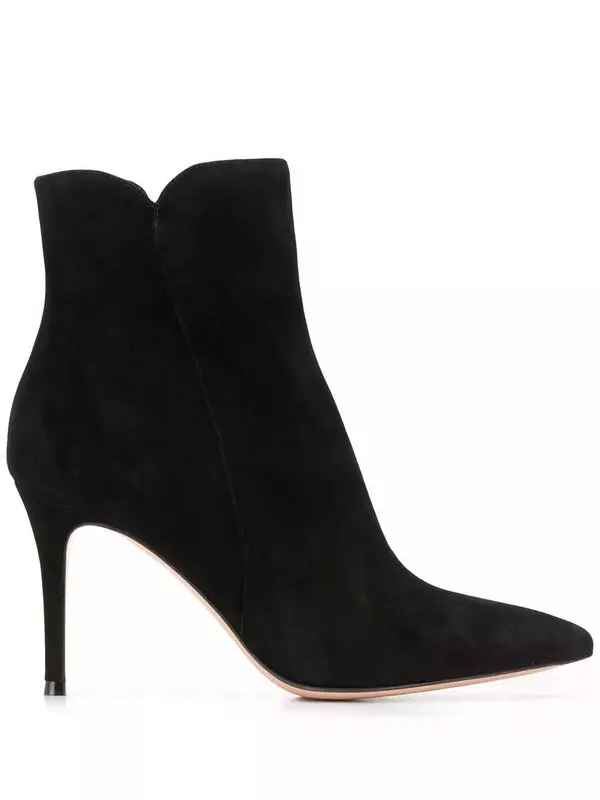 GIANVITO ROSSI Levy 85mm Suede Ankle Boots