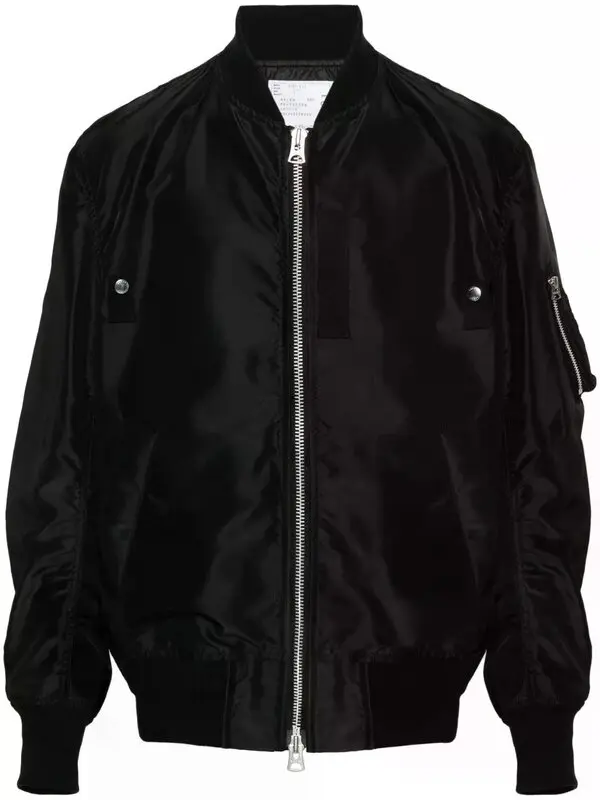 Sacai Zip-up Bomber Jacket