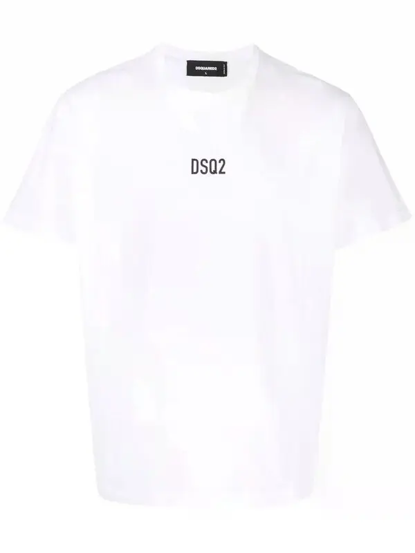 Dsquared2 Logo-print Cotton T-shirt - White