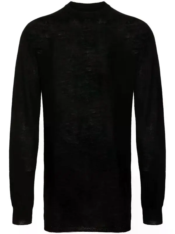 Rick Owens Oversized Virgin Wool Jumper