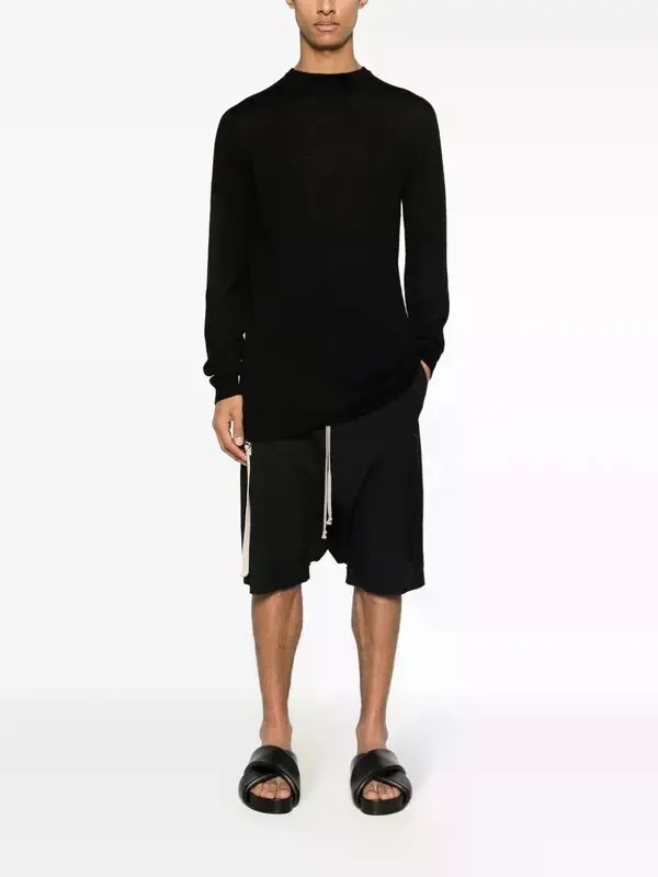 Rick Owens Oversized Virgin Wool Jumper
