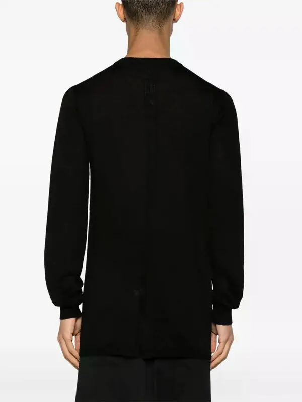 Rick Owens Oversized Virgin Wool Jumper
