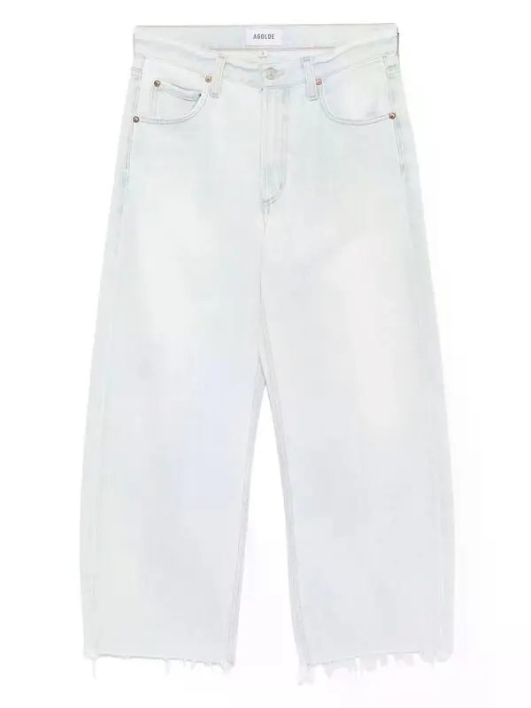 AGOLDE Low Curve Fray Jeans