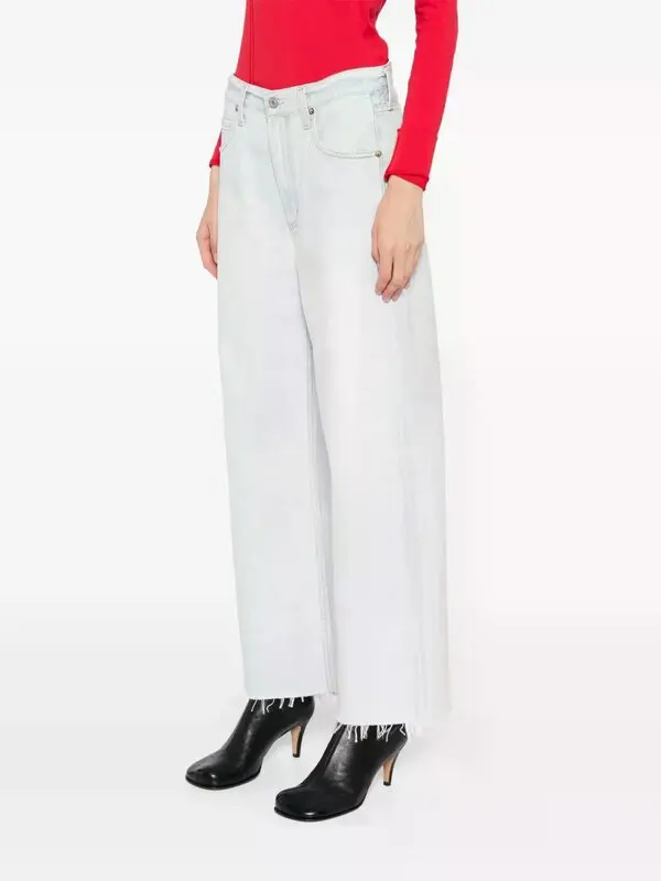 AGOLDE Low Curve Fray Jeans