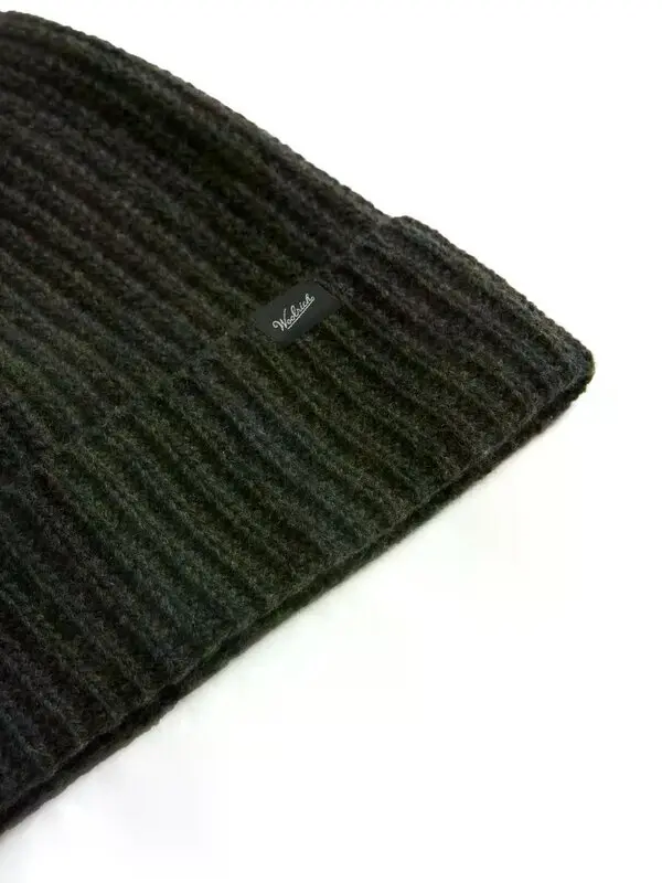 Woolrich Ribbed-knit Beanie - Green