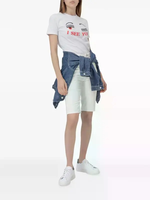 CHIARA FERRAGNI Knee-length Bermuda Shorts