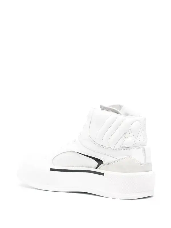 Alexander McQueen Seal-embroidered Sneakers