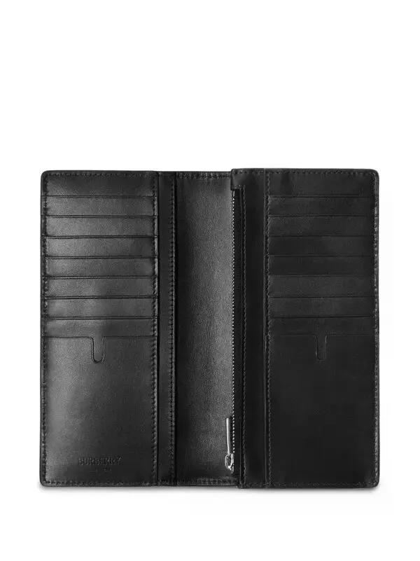 Burberry Embossed Check Continental Wallet