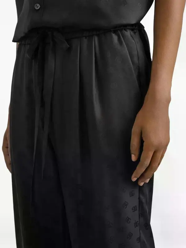 Dolce & Gabbana Pattern-jacquard Trousers