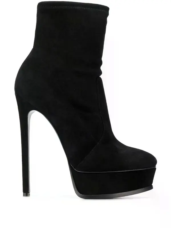 Casadei Platform Ankle Boots