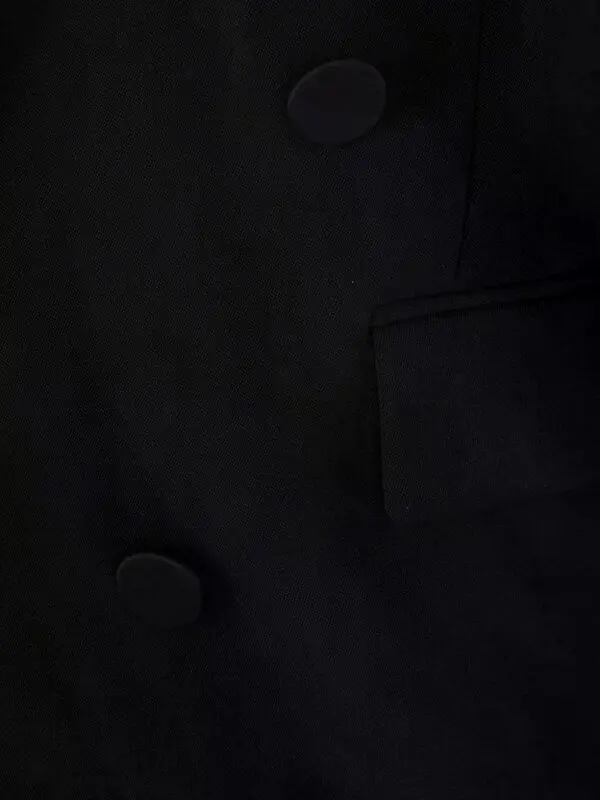 Saint Laurent Wool Double-breasted Blazer