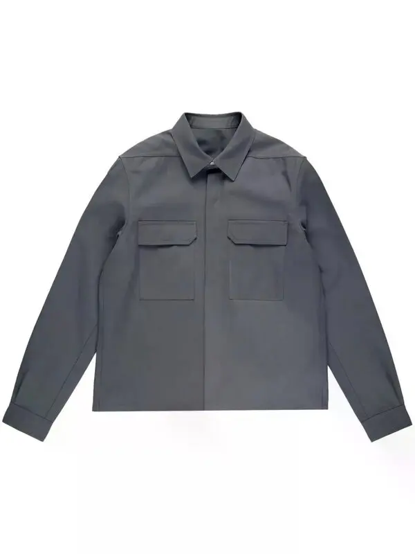 Rick Owens Classic-collar Twill Shirt