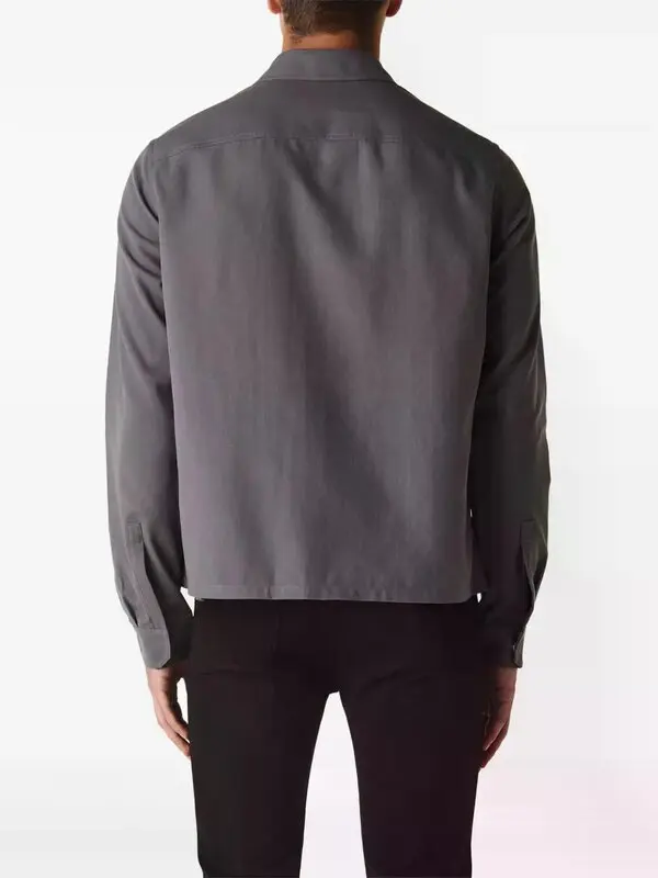 Rick Owens Classic-collar Twill Shirt