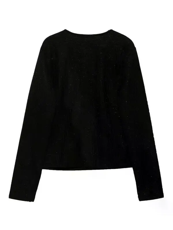 B+AB Henley Knitted Top