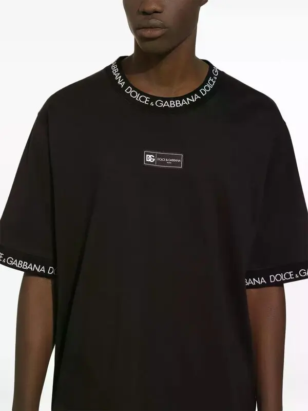 Dolce & Gabbana Logo-print Cotton T-shirt