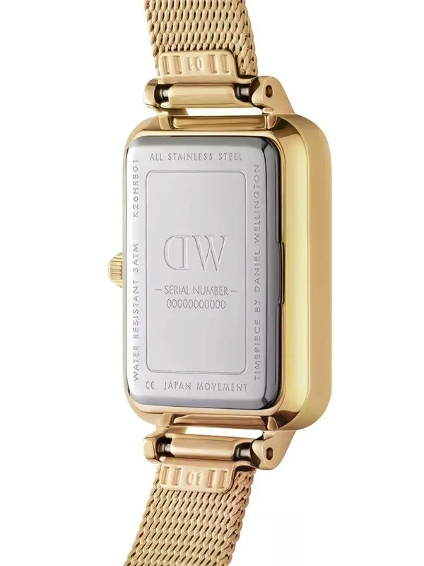 DANIEL WELLINGTON Quadro Pressed Evergold Watch